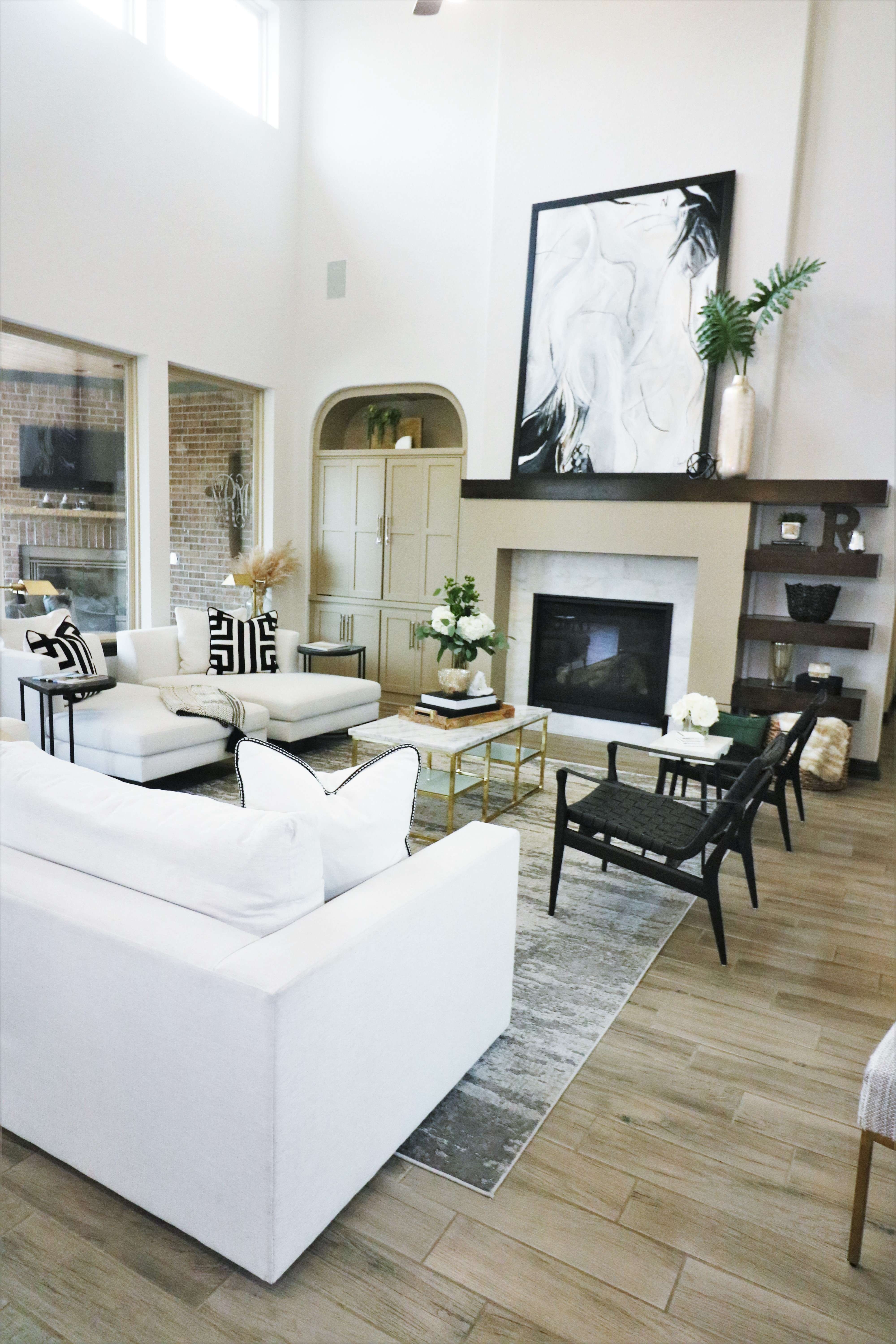 Modern Fireplace Design – Melissa Roberts Interiors