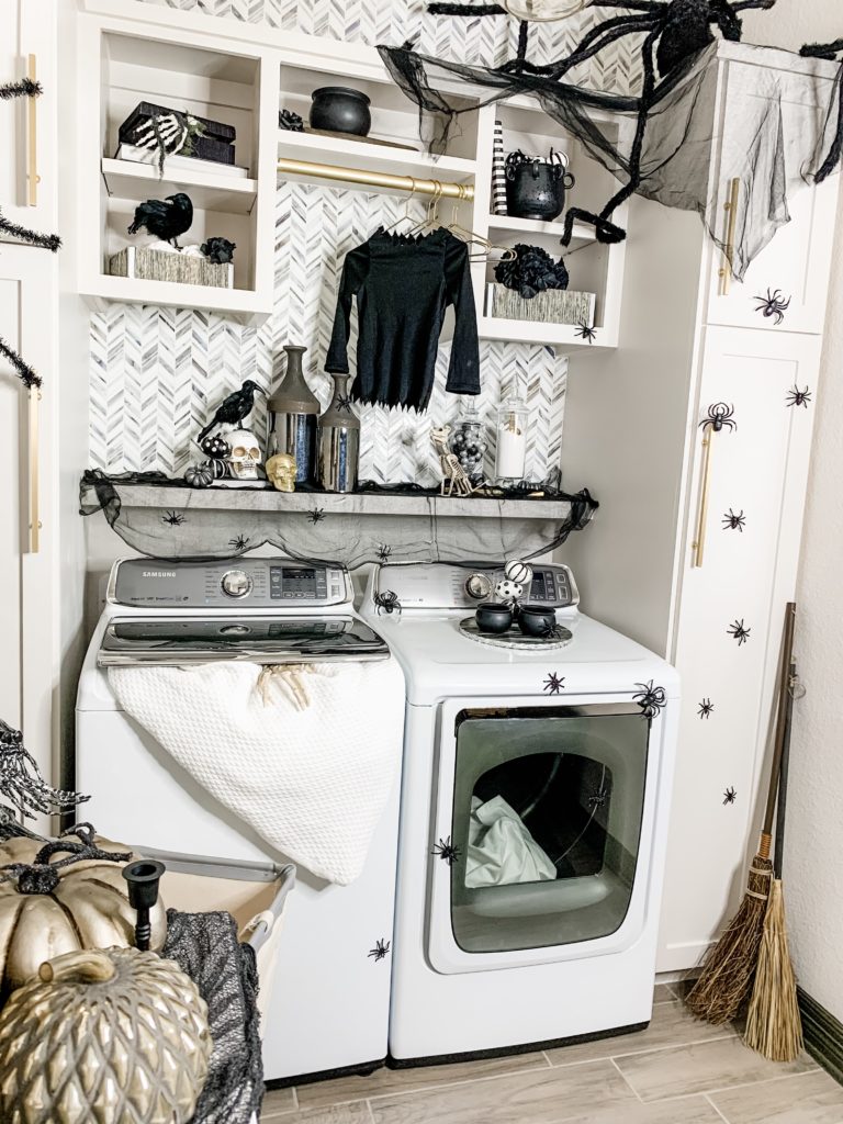 Spooktacular Laundry Room – Melissa Roberts Interiors