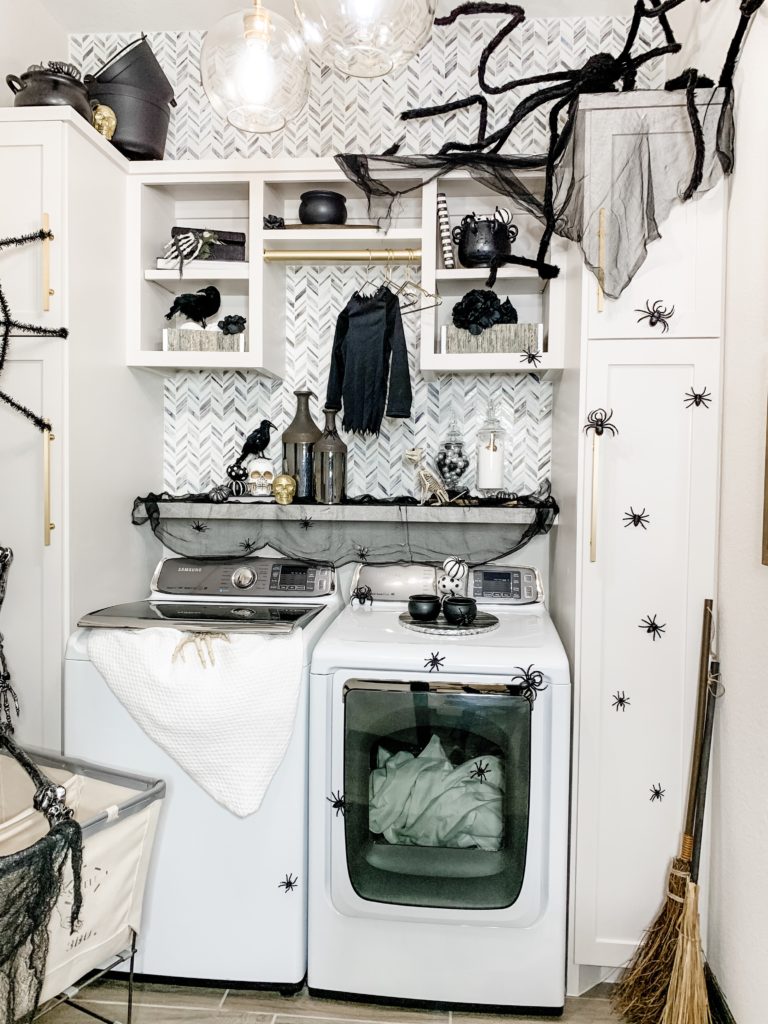 Spooktacular Laundry Room – Melissa Roberts Interiors