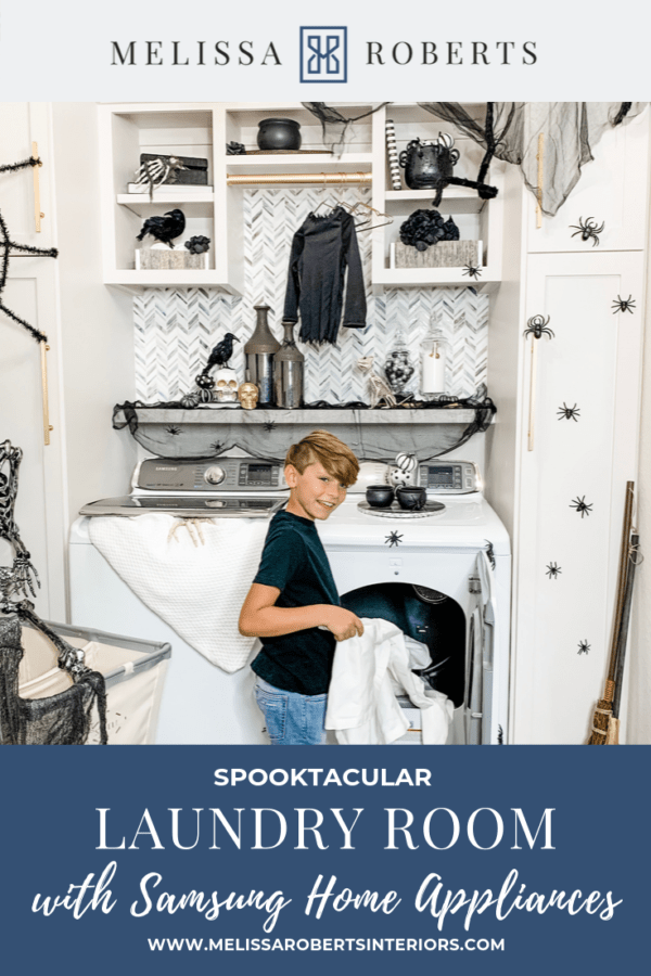 Spooktacular Laundry Room – Melissa Roberts Interiors