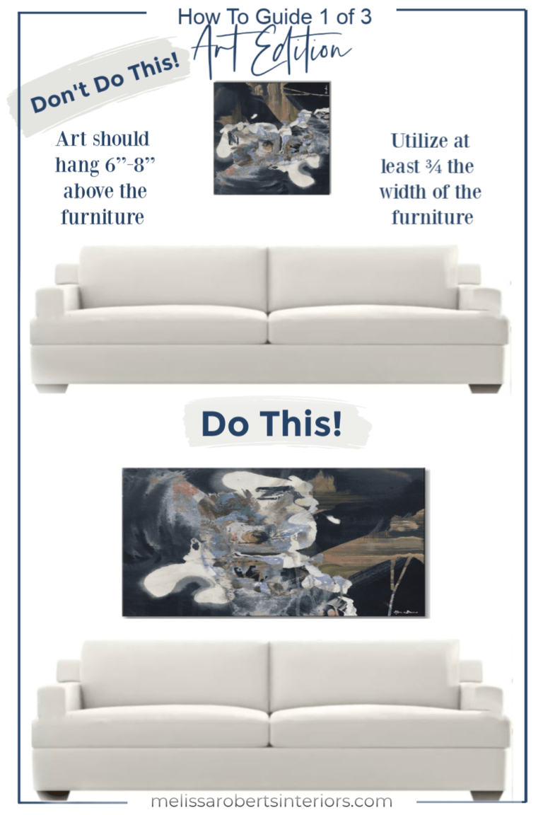 Wall Art Placement + 3 Easy Cheat Sheets – Melissa Roberts Interiors