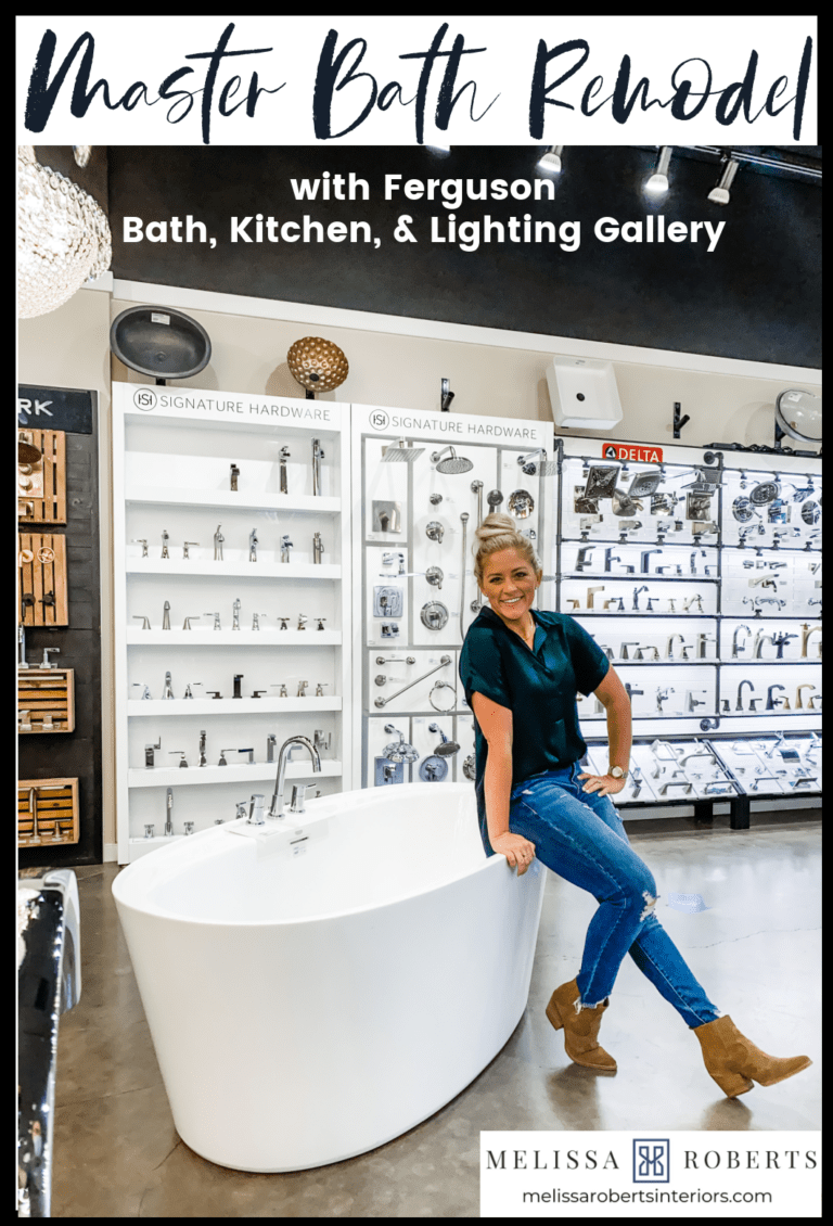 Master Bathroom Remodel – Melissa Roberts Interiors